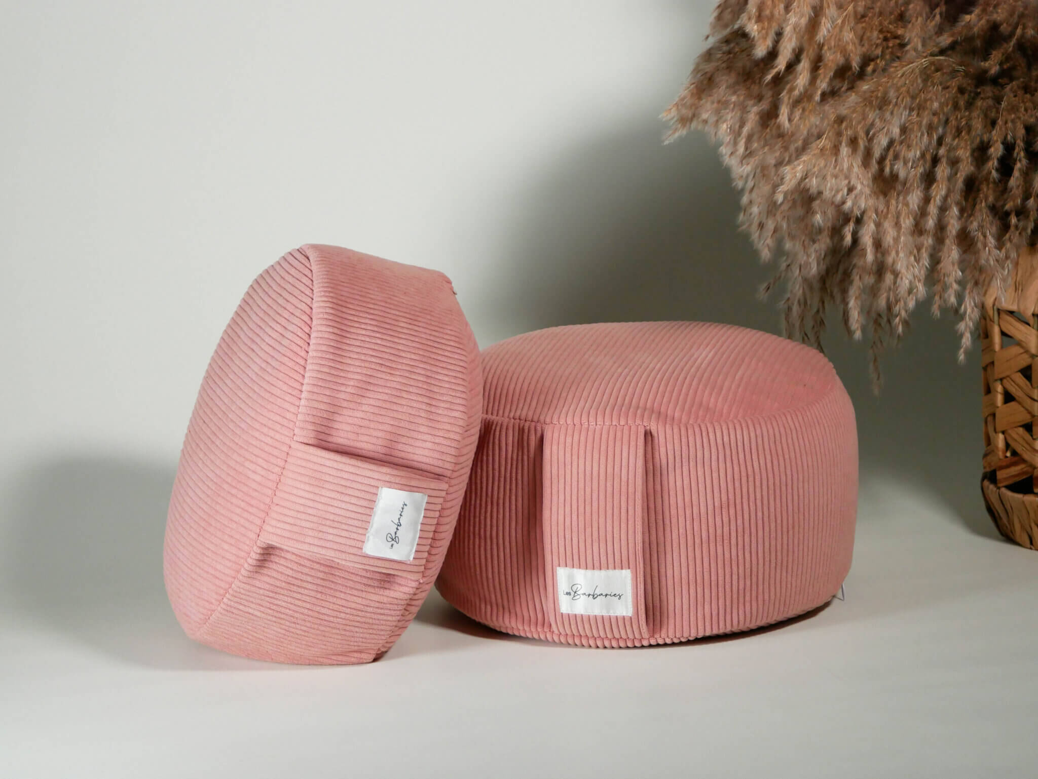 Les Barbaries - bolster yoga et coussin méditation 100% français