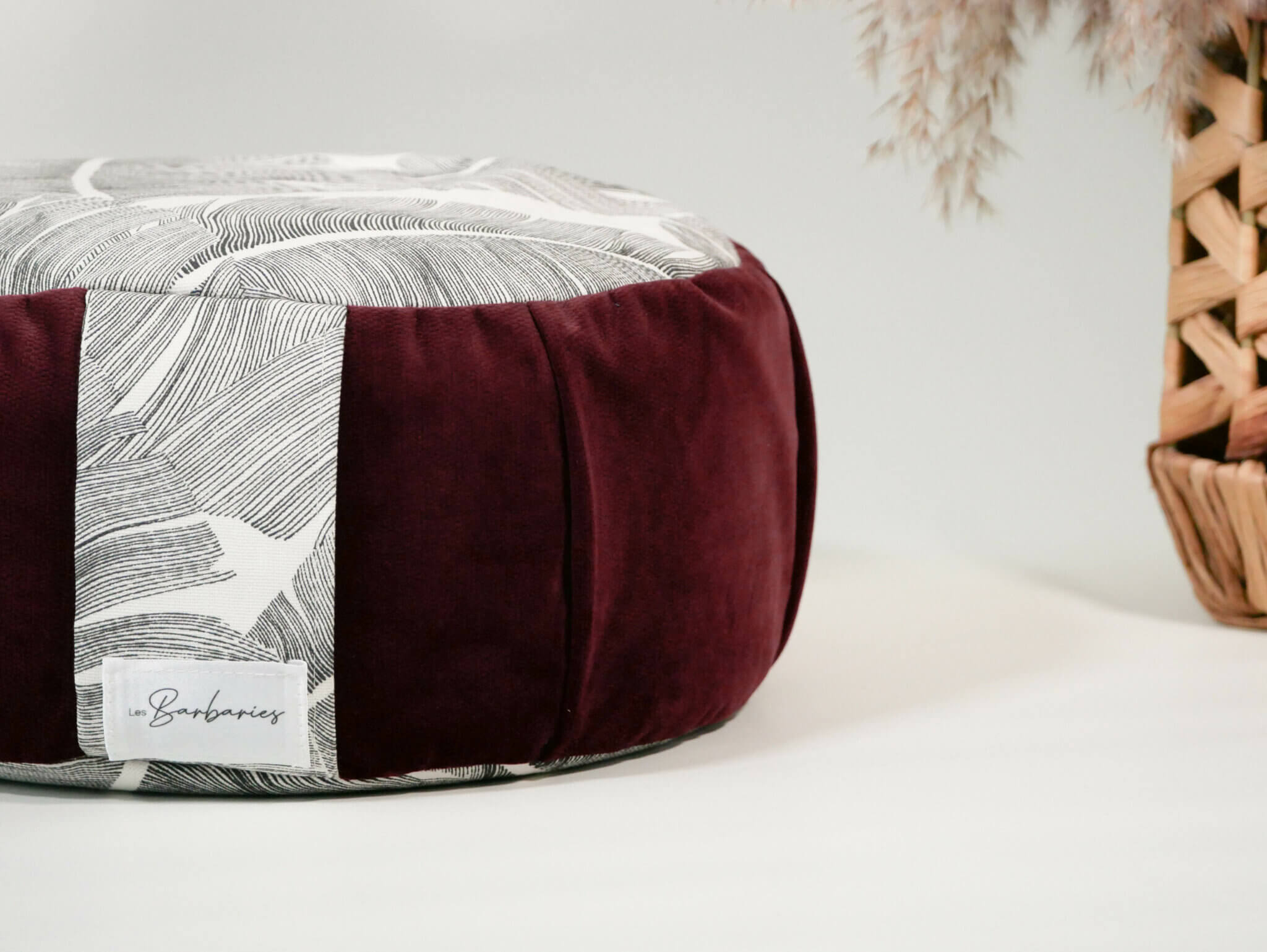 Les Barbaries | Matériel bien-être : bolster de yoga, zafu, eye pillow